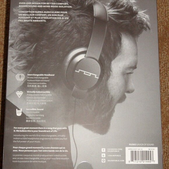 Sol Republic | Headphones | Sol Republic Master Tracks White Headband ...